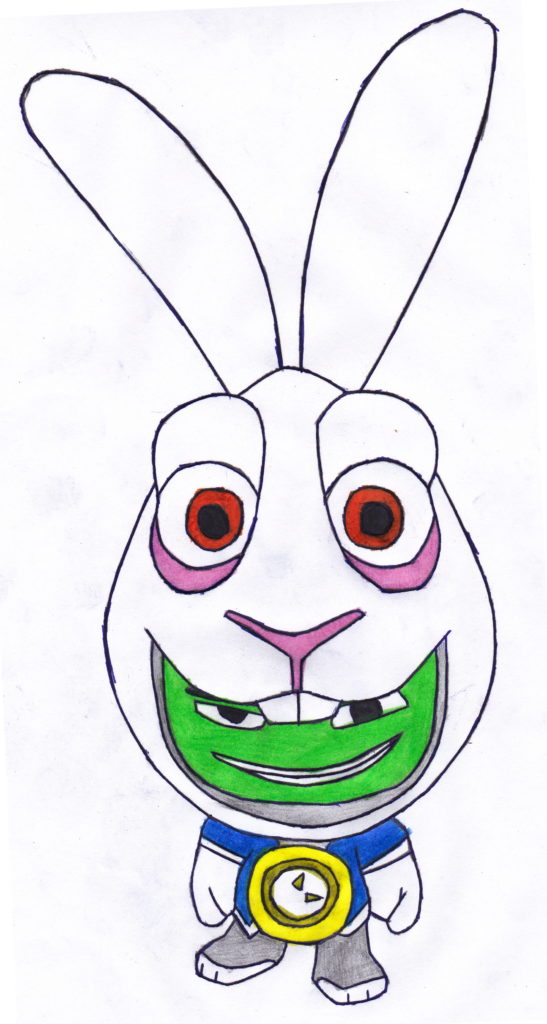 White Rabbit From Disney Universe - Art Starts