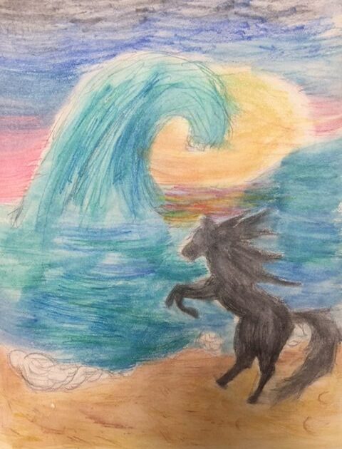 Midnight Sunset - Art Starts