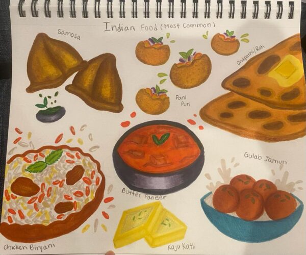 Indian food - Art Starts