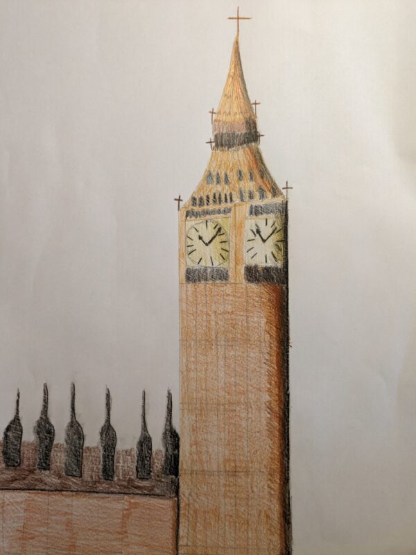 Big Ben Clock Tower - Art Starts