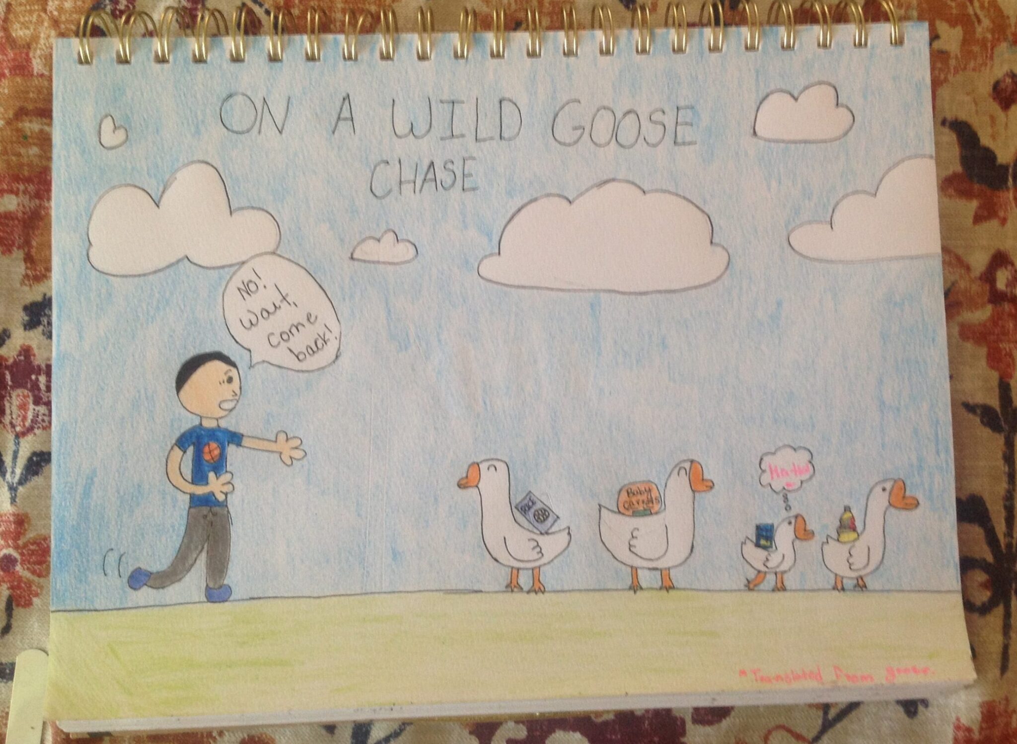 On a wild goose chase - Art Starts