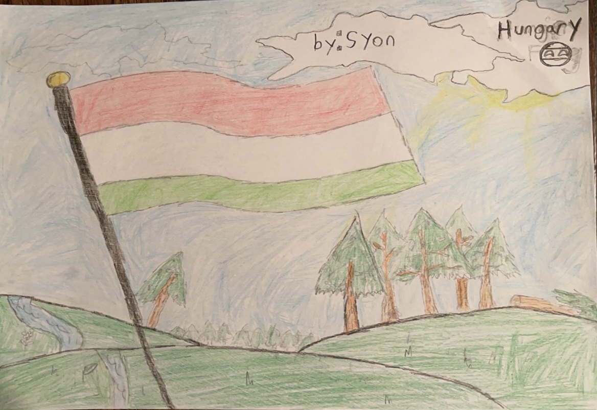 The Hungarian Flag - Art Starts